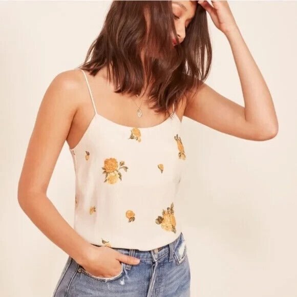 Reformation | Tops | Reformation Atticus Tank Top Camisole Constance ...